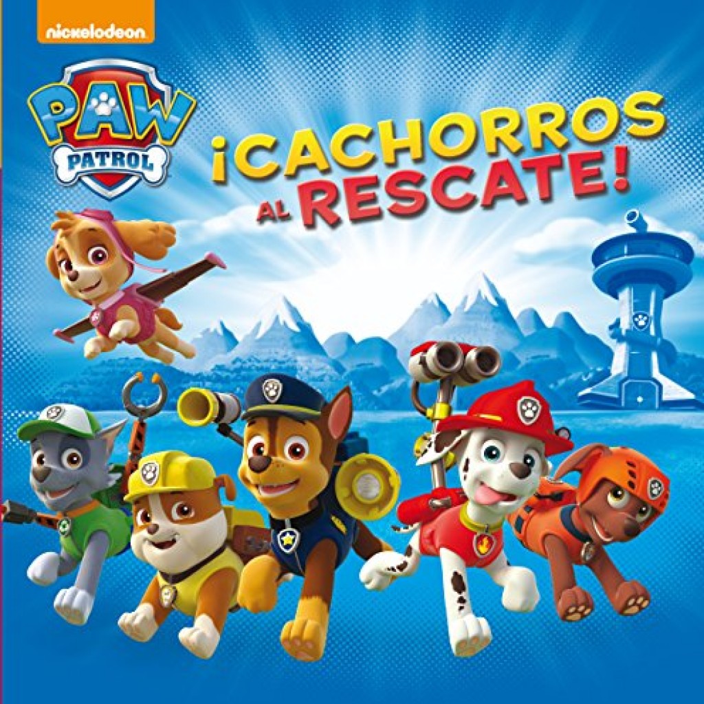 Libro de cuentos Patrulla Canina ¡Cachorros Al Rescate!