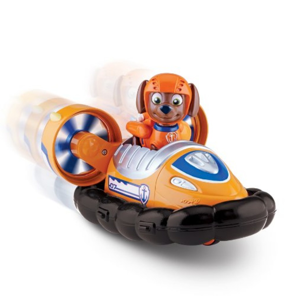 Zuma y el aerodeslizador de La Patrulla Canina